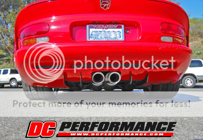 **DC Performance Exclusive** Rear Diffuser 1996-2002 Viper ...