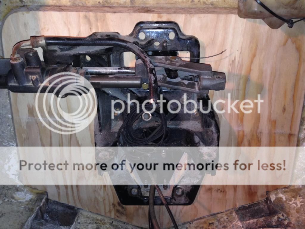 OMC Stringer Drive to Mercruiser Conversion