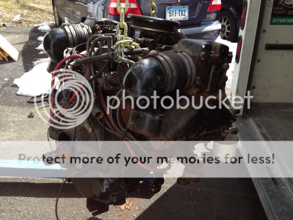 OMC Stringer Drive to Mercruiser Conversion